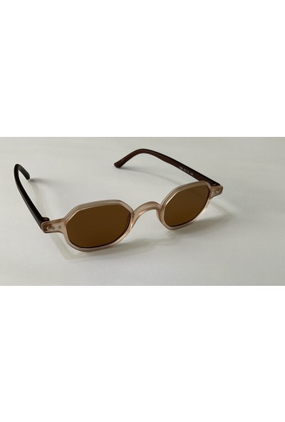 Çelikkol Kahverengi Küçük Çerçeveli Kadın Güneş Gözlüğü