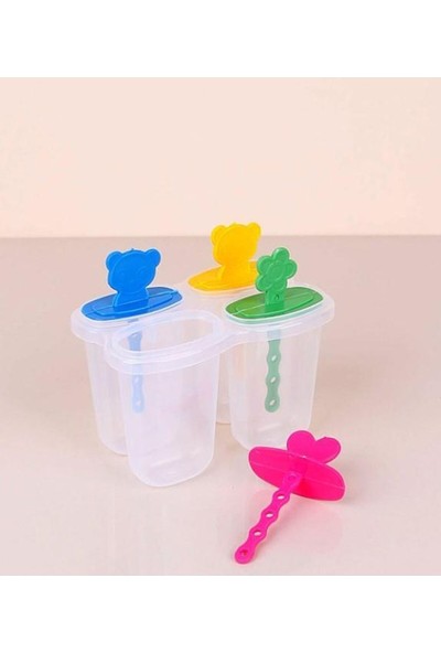 Royaleks Eğlenceli 4'lü Dondurma Kabı