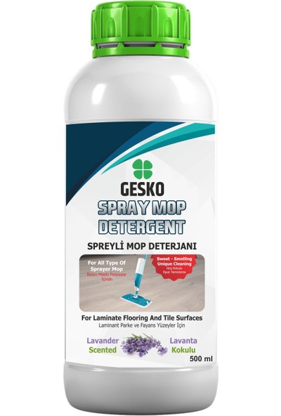 Gesko Mop Detarjanı Lavanta Kokulu 500 ml Gesko Mop Detarjanı Lavanta Kokulu 500 ml
