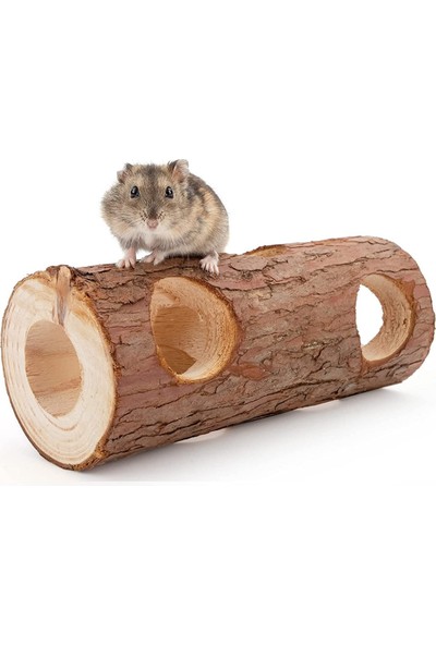 Alyones Doğal Ahşap Hamster Fare Tünel Tüp Oyuncak Orman Içi Boş Ağaç Gövdesi Alyones Doğal Ahşap Hamster Fare Tünel Tüp Oyuncak Orman Içi Boş Ağaç Gövdesi