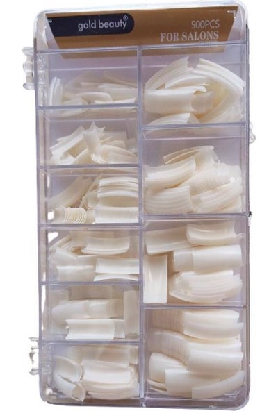 Gold Beauty Takma Tırnak 500'LÜ EP-706 Şeffaf