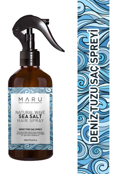 Maru Deniz Tuzu Saç Spreyi 250 ml 8699211802453