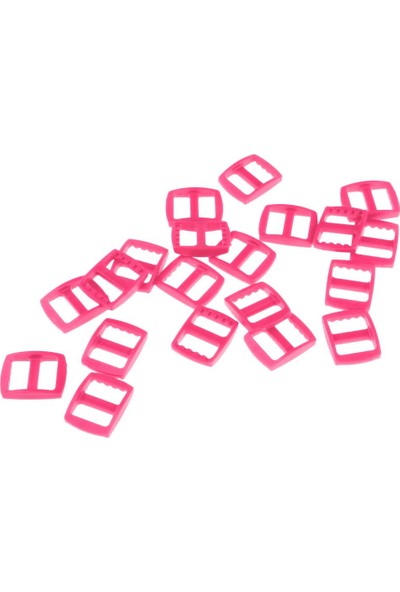 Aututer Sırt Çantası Omuz Askısı Kaydırıcı Bağlantı Elemanı Için 20 Plastik Toka Paketi (Yurt Dışından)