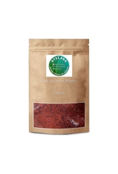 Ayşe Ana 1 Sınıf Hint Biber Çok Acı 250 gr