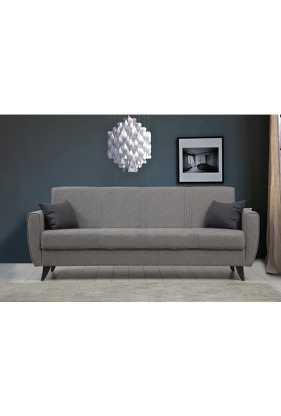 Minar Zaden Üçlü Koltuk-Açık Gri 99 Minar Zaden Üçlü Koltuk-Açık Gri 99