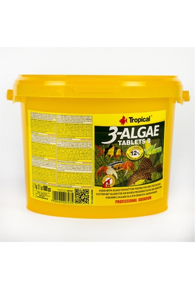 Tropical 3-Algae B Tablet Yem 250 gr Yeni Tropical 3-Algae B Tablet Yem 250 gr Yeni