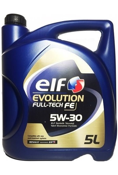 Elf Evolution Full-Tech Fe 5W-30 5 Litre Motor Yağı ( Üretim Yılı: 2021 ) Elf Evolution Full-Tech Fe 5W-30 5 Litre Motor Yağı ( Üretim Yılı: 2021 )