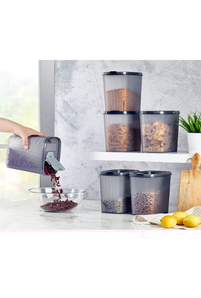 CANDEL Shell Erzak Saklama Kabı 2 Li Set CANDEL Shell Erzak Saklama Kabı 2 Li Set