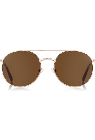 Royal Club De Polo Barcelona Unisex Kahverengi UV400 Korumalı Güneş Gözlüğü RPSS068402