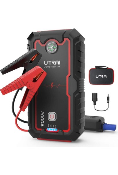 Ütraı Utraı Jstar One 22000MAH 2000A Jump Starter Taşınabilir Akü Takviye Cihazı ( Çanta + Pusula + Powerbank + LED Lamba) Ütraı Utraı Jstar One 22000MAH 2000A Jump Starter Taşınabilir Akü Takviye Cihazı ( Çanta + Pusula + Powerbank + LED Lamba)