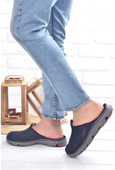 Lumberjack Castello Lacivert Erkek Spor Havuz Terlik V4