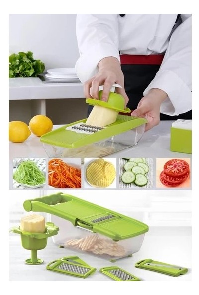 Albak Life Pratik Şarjörlü 5 Aparatlı Rende | Çok Fonksiyonlu Rende |pratik Doğrayıcı | Bpa Içermez Albak Life Pratik Şarjörlü 5 Aparatlı Rende | Çok Fonksiyonlu Rende |pratik Doğrayıcı | Bpa Içermez