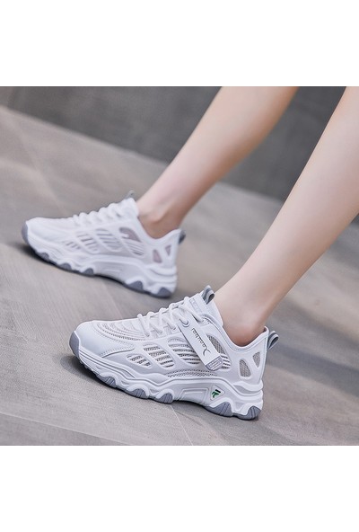 Yeezy BD16BF8802G1 Beyaz Gri Yürüyüş Ayakkabı Kadın Ayakkabıları Koşu Ayakkabıları Yürüyüş Ayakkabıları Yürüyüş Ayakkabıları Hindistan Cevizi Ayakkabıları Kaymaz Giyim