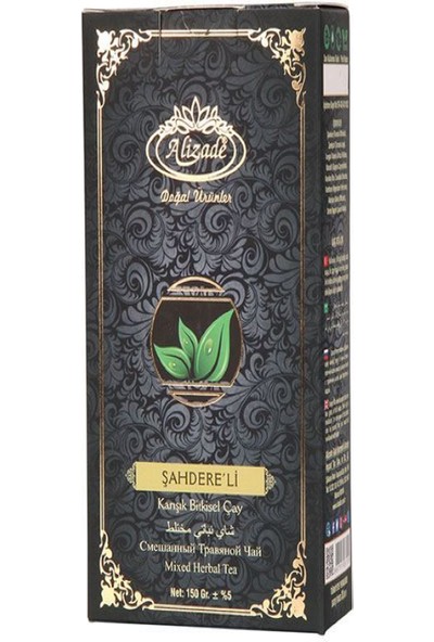 Alizade Şahtere'li Karışık Bitkisel Çay 150 gr Alizade Şahtere'li Karışık Bitkisel Çay 150 gr