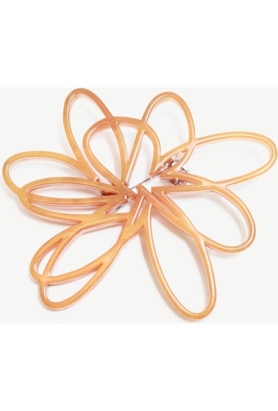 Yargıcı Çiçek Formlu Broş