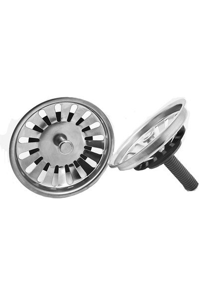 Timbrado 2'li Mutfak Gider Süzgeci Çap 8 cm Mutfak Lavabo Süzgeci Timbrado 2'li Mutfak Gider Süzgeci Çap 8 cm Mutfak Lavabo Süzgeci