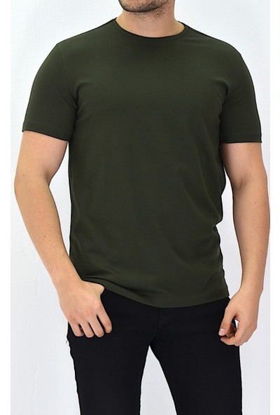 My Üçöz Unisex Düz Basic T-Shirt