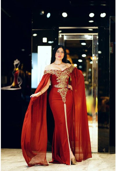 Zen Abiyem Zenabiyem Işlemeli Pelerin Özel Gün Abiye Elbise Zen Abiyem Zenabiyem Işlemeli Pelerin Özel Gün Abiye Elbise