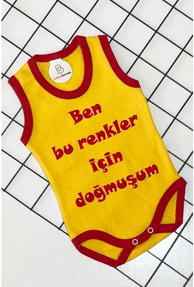 Ben Bu Renkler Için Doğmuşum Bebek Alttan Çıtçıtlı Zıbın Ben Bu Renkler Için Doğmuşum Bebek Alttan Çıtçıtlı Zıbın