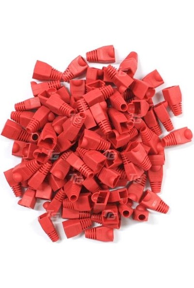 Teknogreen TKJ-45PR RJ45 Kırmızı Koruma Kılıfı ( 100LÜ ) Teknogreen TKJ-45PR RJ45 Kırmızı Koruma Kılıfı ( 100LÜ )