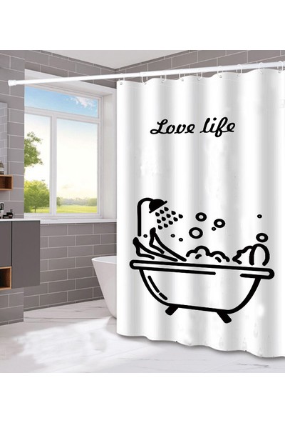 Yilegou Duş Perdesi, Banyo Baskısı 12 Kancalı Suya Dayanıklı Duş Perdesi Takımları, Banyo İçin Duş Perdesi, 70.8 x 70.8 İnç (Yurt Dışından) Yilegou Duş Perdesi, Banyo Baskısı 12 Kancalı Suya Dayanıklı Duş Perdesi Takımları, Banyo İçin Duş Perdesi, 70.8 x 70.8 İnç (Yurt Dışından)