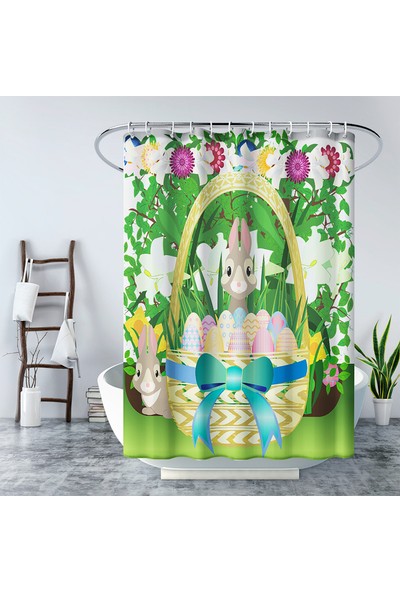 Yilegou Duş Perdesi, 12 Kancalı Su Geçirmez Duş Perdesi Setleri, Banyo İçin Duş Perdesi, 70.8 x 70.8 İnç, YL685 (Yurt Dışından) Yilegou Duş Perdesi, 12 Kancalı Su Geçirmez Duş Perdesi Setleri, Banyo İçin Duş Perdesi, 70.8 x 70.8 İnç, YL685 (Yurt Dışından)