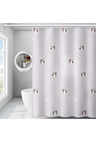 Yilegou Duş Perdesi, 12 Kancalı Su Geçirmez Duş Perdesi Setleri, Banyo İçin Duş Perdesi, 70.8 x 70.8 İnç, YL491 (Yurt Dışından) Yilegou Duş Perdesi, 12 Kancalı Su Geçirmez Duş Perdesi Setleri, Banyo İçin Duş Perdesi, 70.8 x 70.8 İnç, YL491 (Yurt Dışından)
