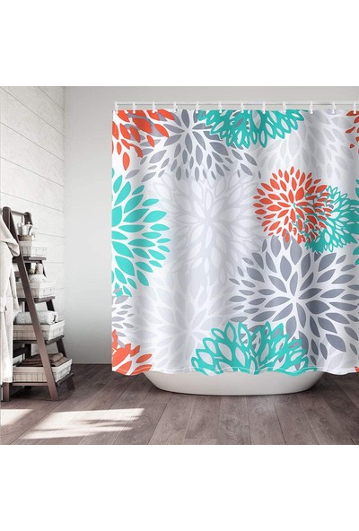 Yilegou Duş Perdesi, 12 Kancalı Su Geçirmez Duş Perdesi Setleri, Banyo İçin Duş Perdesi, 70.8 x 70.8 İnç, YL450 (Yurt Dışından) Yilegou Duş Perdesi, 12 Kancalı Su Geçirmez Duş Perdesi Setleri, Banyo İçin Duş Perdesi, 70.8 x 70.8 İnç, YL450 (Yurt Dışından)