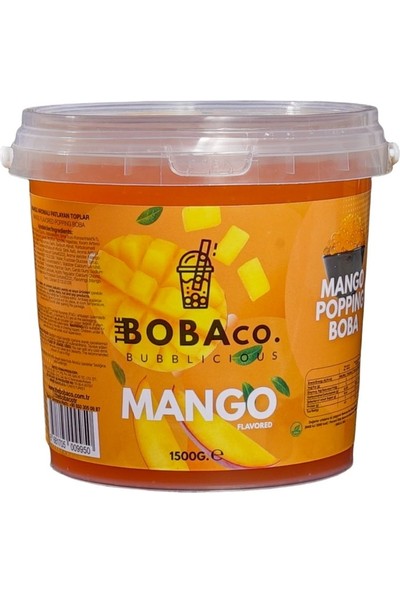 The Boba Co Bubble Tea Boba Mango 1,5 kg