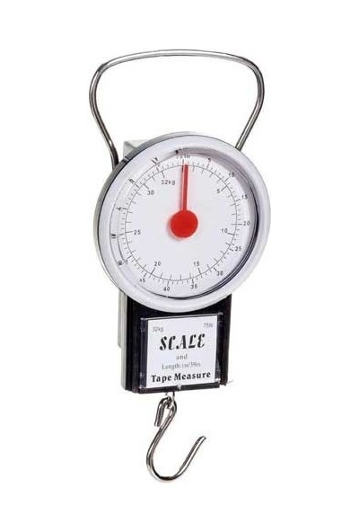 Pazariz Ibreli El Kantarı Balıkçı Manav Tartı Metreli Dara Terazi