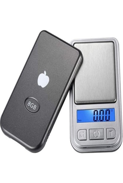 Pazariz Scale Apple Ipod Görünümlü Hassas Cep Terazisi Tartı 200 G Kapasite 0.01 Hassasiyet Pazariz Scale Apple Ipod Görünümlü Hassas Cep Terazisi Tartı 200 G Kapasite 0.01 Hassasiyet