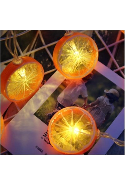 Limon Dilimli Şerit LED Lamba