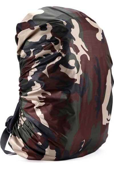 Generic Dış Mekan Aletleri Yürüyüş Çantası Koruyucu Kapak Kamuflaj 45L (Yurt Dışından)