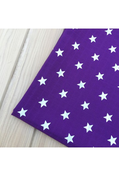 Denizli Concept Big Stars Muslin Örtü Mor