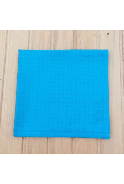 Denizli Concept Colorful Muslin Örtü Turkuaz