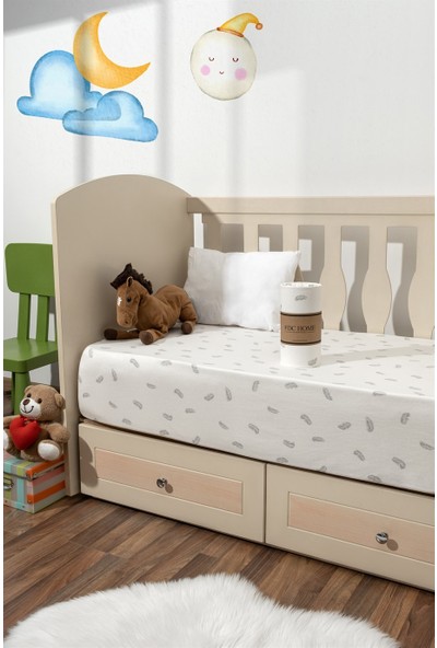 Denizli Concept Sleepy 2'li Lastikli Bebek Çarşafı 70*140
