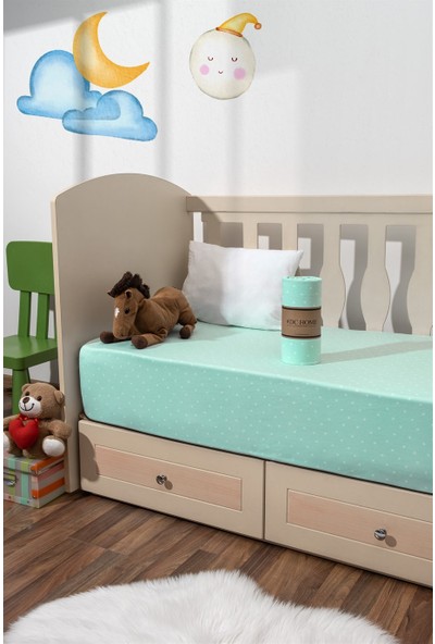 Denizli Concept Sunny 2'li Lastikli Bebek Çarşafı 70*140