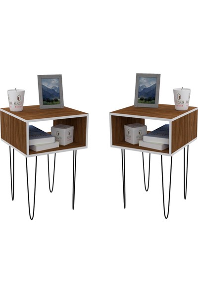 Kenz Life Kenzlife Komodin Patrizio 2 Li Set Cvz Komidin 52*39*39 Metal Ayaklı Orta Zigon Sehpa (M) Kenz Life Kenzlife Komodin Patrizio 2 Li Set Cvz Komidin 52*39*39 Metal Ayaklı Orta Zigon Sehpa (M)
