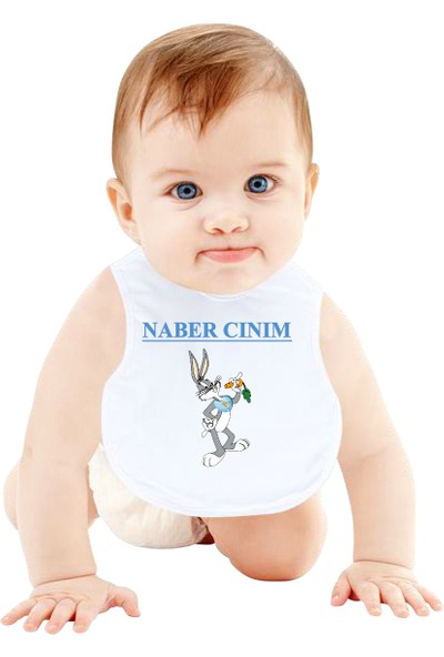 Sevimli Bebek Mama Önlüğü