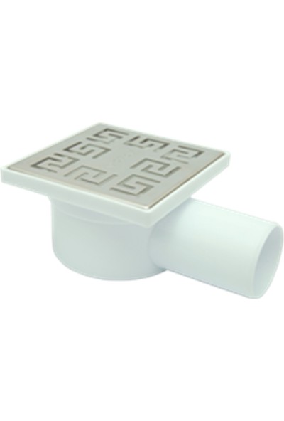 Güçlü (10X10) Kare Yer Süzgeci Q-50 Çekvalfli