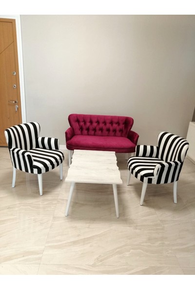 Çay Seti Koltuk Takımı Oturma Grubu Balkon Cafe Ofis 2+1+1 Çay Seti Koltuk Takımı Oturma Grubu Balkon Cafe Ofis 2+1+1