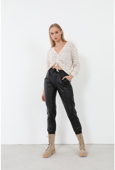 BY H Deri Tayt-Siyah