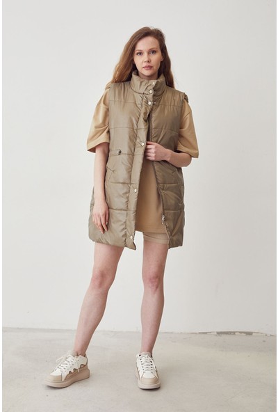 BY H Şişme Yelek-Haki