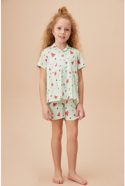 Suwen Bella Çocuk Maskulen Şort Takımı Suwen Bella Çocuk Maskulen Şort Takımı