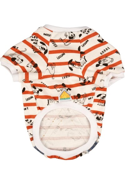 Pati Evi Hav Hav Kedi & Köpek T-Shirt Large Pati Evi Hav Hav Kedi & Köpek T-Shirt Large