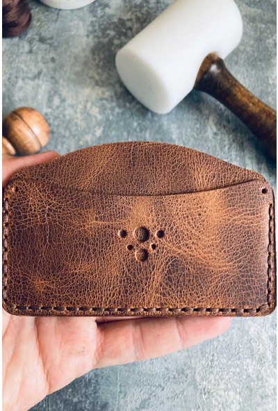 Bretya Deri Slim Kartlık - Taba