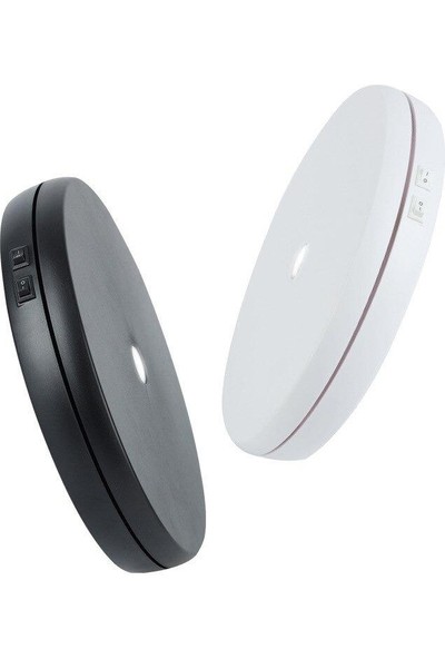 Valkyrie 25CM Işıklı 360 Derece Elektrikli Döner Tabla Turntable Siyah Valkyrie 25CM Işıklı 360 Derece Elektrikli Döner Tabla Turntable Siyah