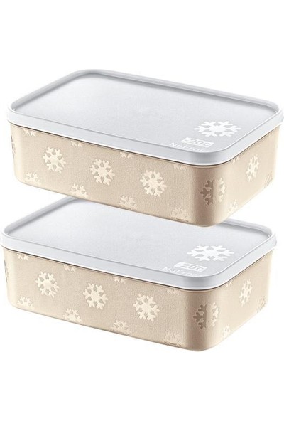 Smartware No-Frost Saklama Kabı 1600 ml 2 Adet Smartware No-Frost Saklama Kabı 1600 ml 2 Adet