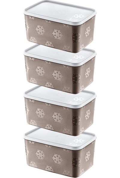 Smartware No-Frost Saklama Kabı 2600 ml 4 Adet Smartware No-Frost Saklama Kabı 2600 ml 4 Adet