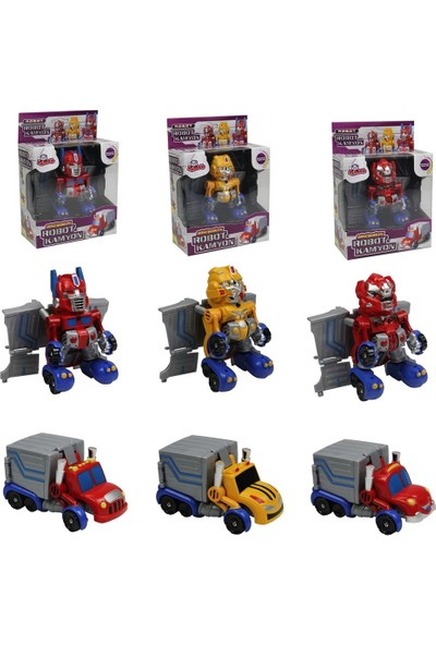 Vardem Kutulu Dönüşebilen Mini Robot Kamyon Oyuncak VAR-N778N/338-ABC Vardem Kutulu Dönüşebilen Mini Robot Kamyon Oyuncak VAR-N778N/338-ABC